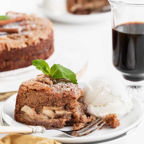 Brown Butter Ginger Apple Torte - A Classic Twist