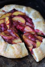Peach Raspberry Galette - A Classic Twist