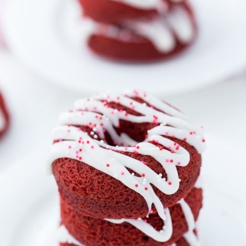 Red Velvet Donuts - A Classic Twist