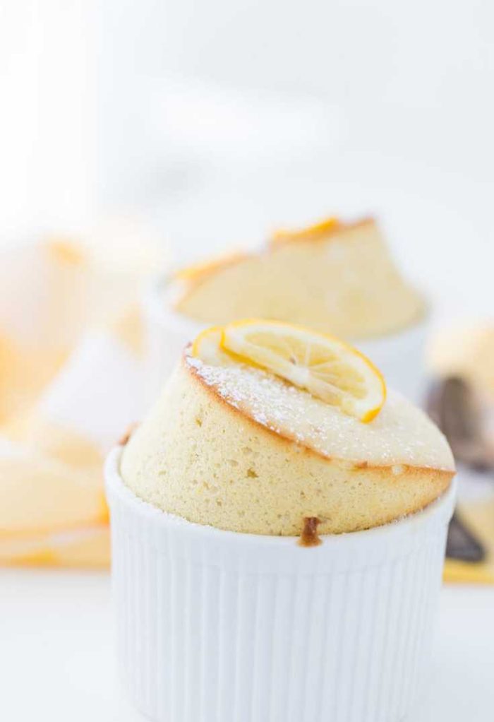 Meyer Lemon Souffle - A Classic Twist