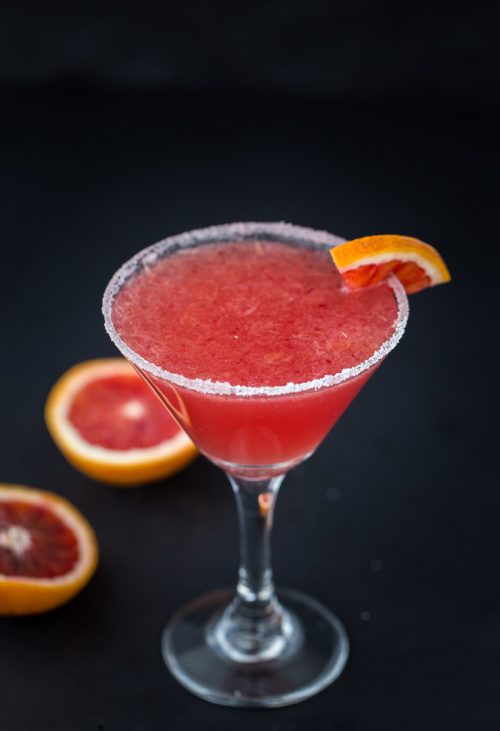 Blood Orange Vanilla Martini - A Classic Twist
