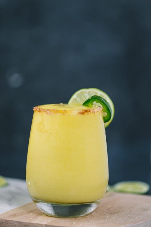 Frozen Pineapple Mango Margaritas - A Classic Twist