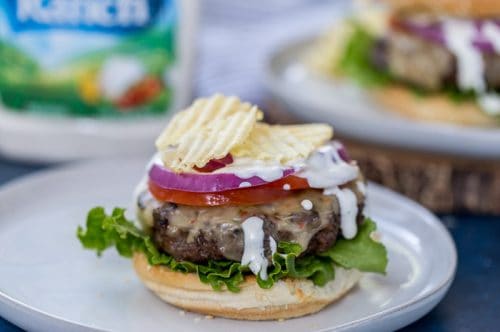 Crunchy Ranch Burgers - A Classic Twist