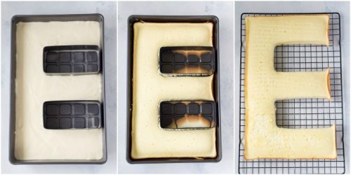 Easy Step-By-Step on How to Make A Letter Cake