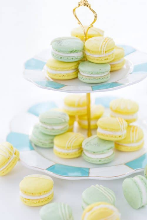 BEST Lemon Lime Macarons Recipe - Step by Step Instructions Included!