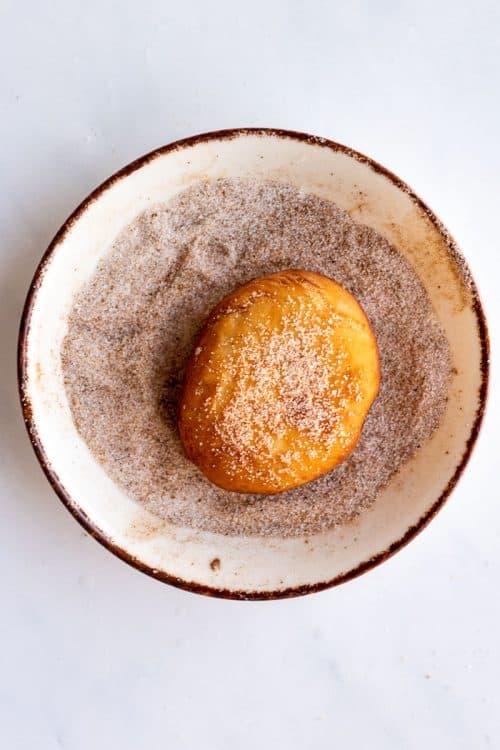 Pumpkin Spice Bomboloni - A Classic Twist