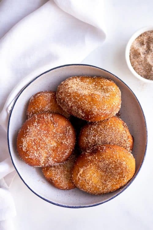Pumpkin Spice Bomboloni - A Classic Twist
