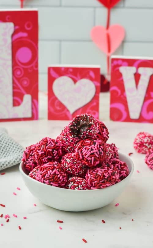 Valentine's Day Chocolate Truffles - A Classic Twist