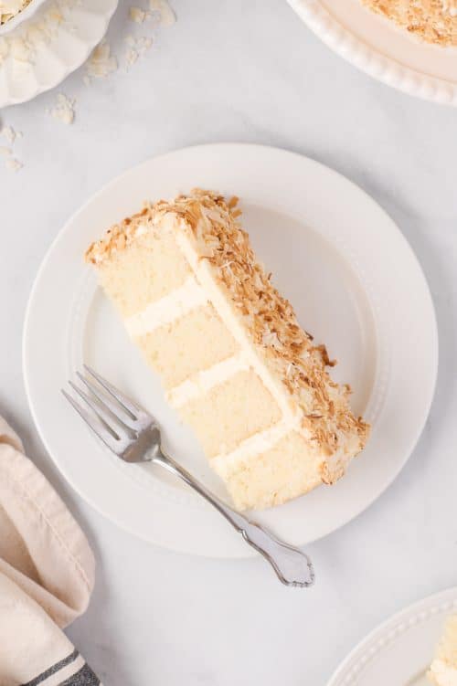 Tropical Coconut Layer Cake - A Classic Twist
