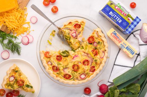 Farm Vegetable Quiche - A Classic Twist