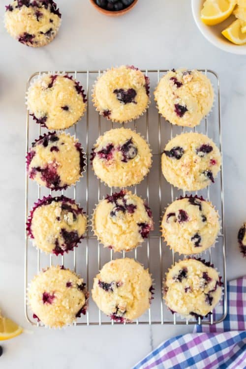 Lemon Blueberry Muffins - A Classic Twist