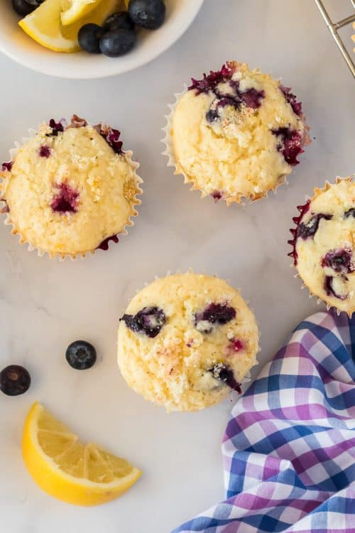 Lemon Blueberry Muffins - A Classic Twist