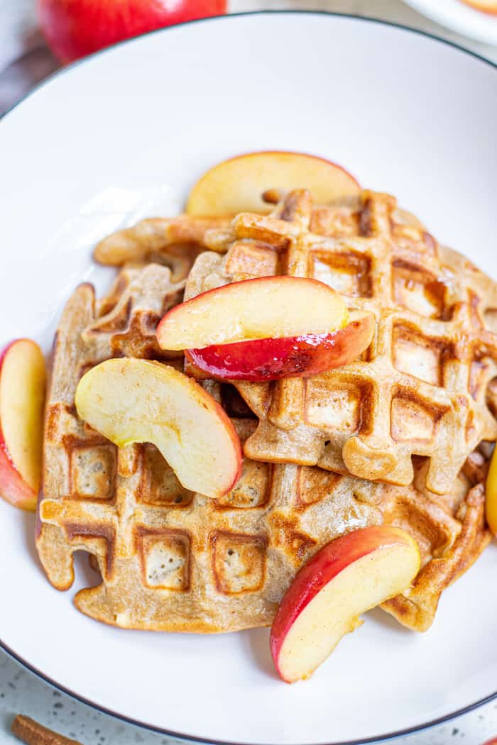Apple Cinnamon Waffles - A Classic Twist