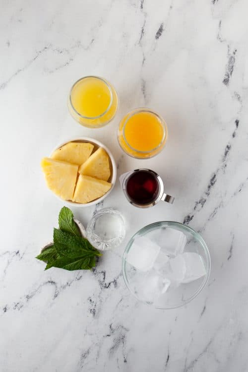 Pineapple Orange Rum Punch - A Classic Twist