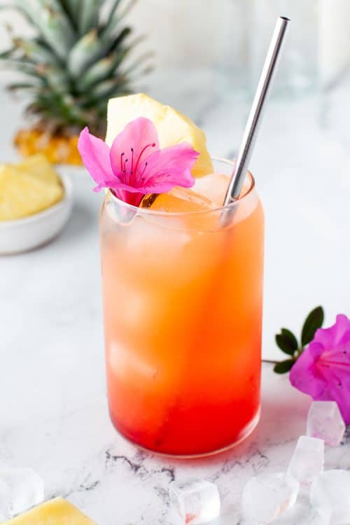 Pineapple Orange Rum Punch - A Classic Twist
