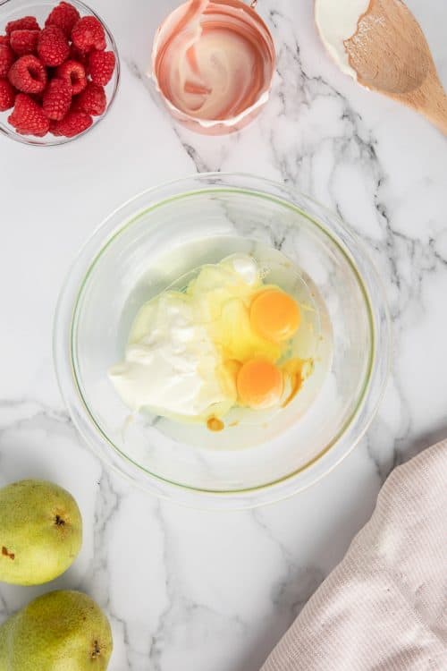 Pear and Raspberry Bread - A Classic Twist