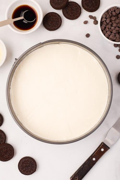 No-Bake Spider Web Cheesecake - A Classic Twist