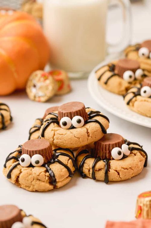 Spider Peanut Butter Cookies - A Classic Twist