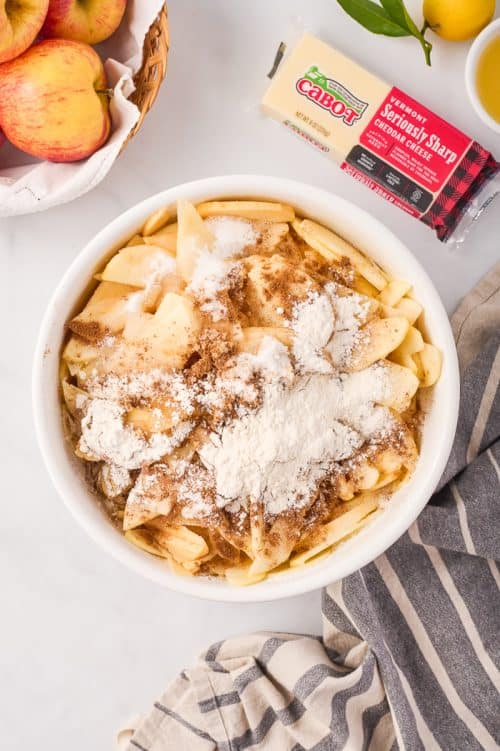 Cheddar Apple Pie - A Classic Twist