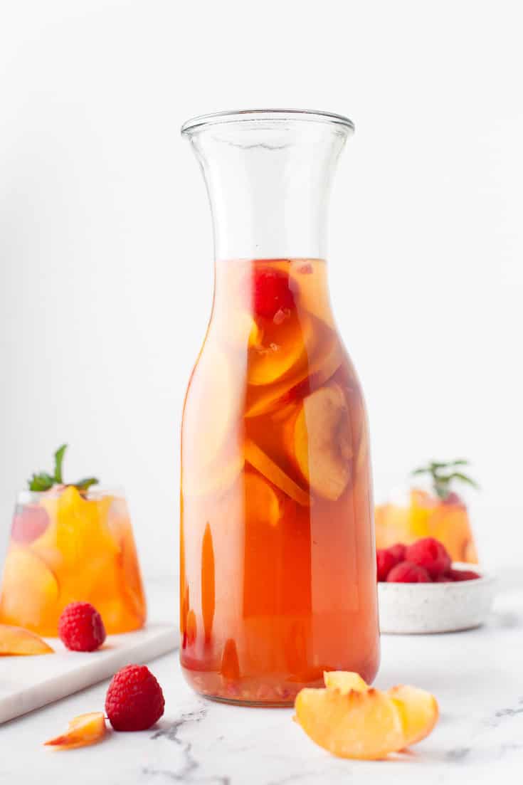 Peach Rosé Sangria - A Classic Twist