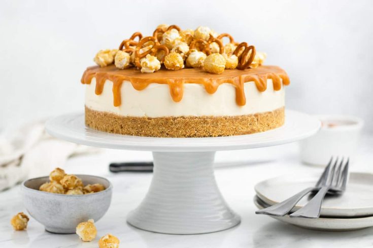 No Bake Caramel Cheesecake - A Classic Twist