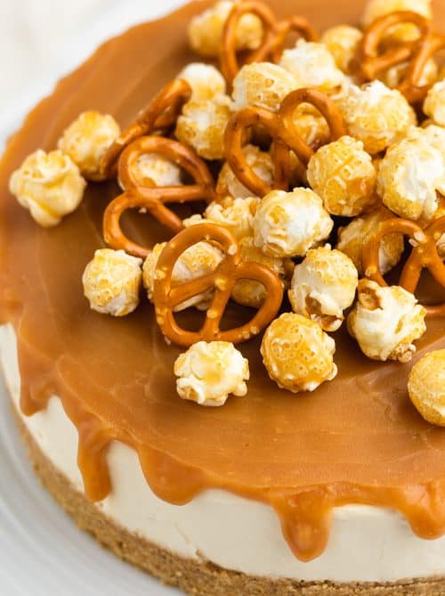 No Bake Caramel Cheesecake - A Classic Twist