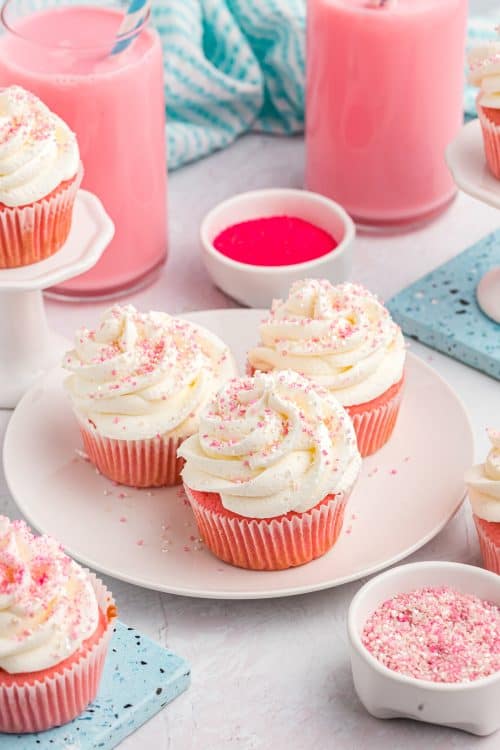 Pink Velvet Cupcakes - A Classic Twist