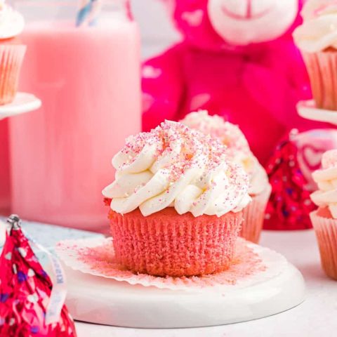 Pink Velvet Cupcakes - A Classic Twist