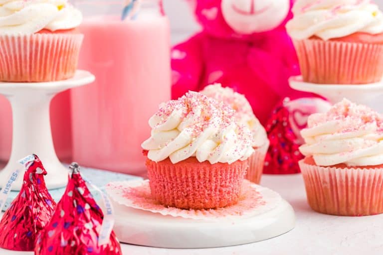 Pink Velvet Cupcakes - A Classic Twist