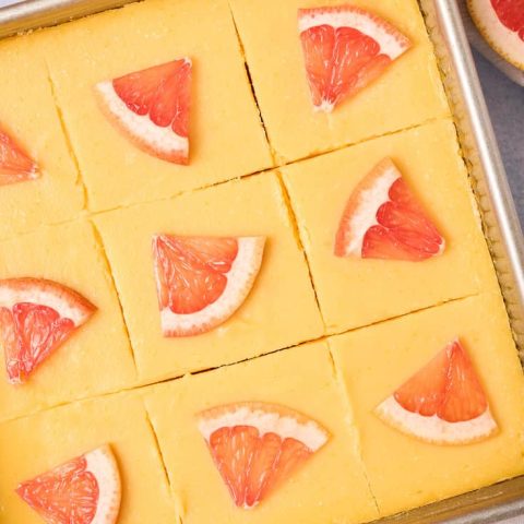 Grapefruit Bars - A Classic Twist