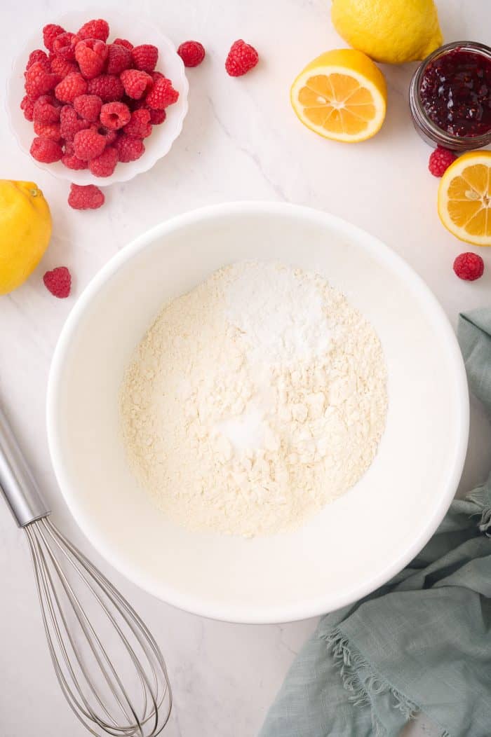 Lemon Raspberry Layer Cake - A Classic Twist