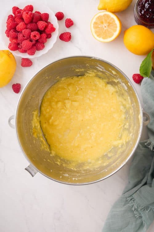 Lemon Raspberry Layer Cake - A Classic Twist