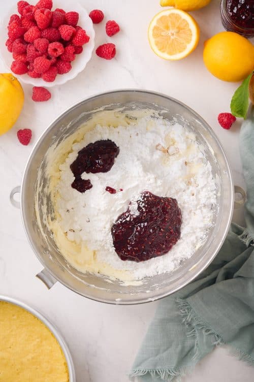 Lemon Raspberry Layer Cake - A Classic Twist