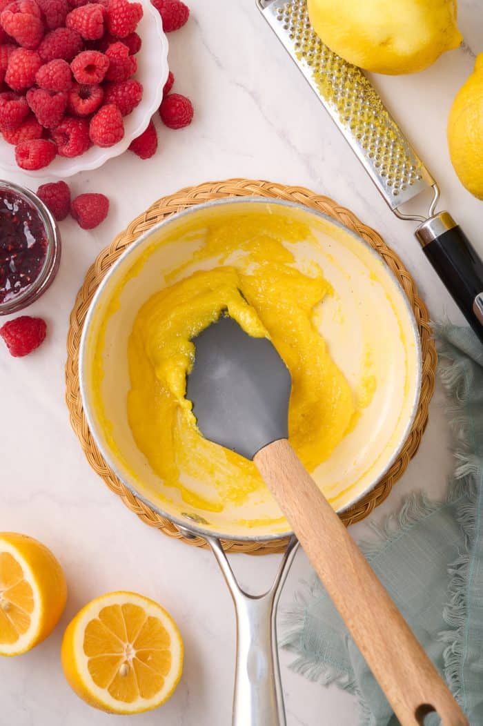 Lemon Raspberry Layer Cake - A Classic Twist