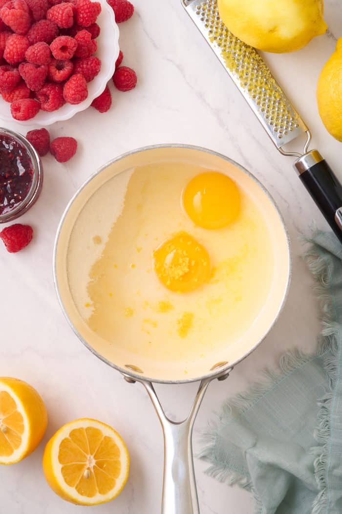 Lemon Raspberry Layer Cake - A Classic Twist