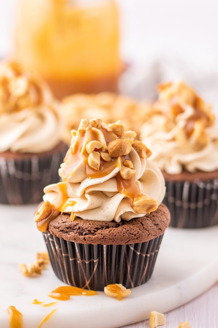 Snickers Cupcakes - A Classic Twist