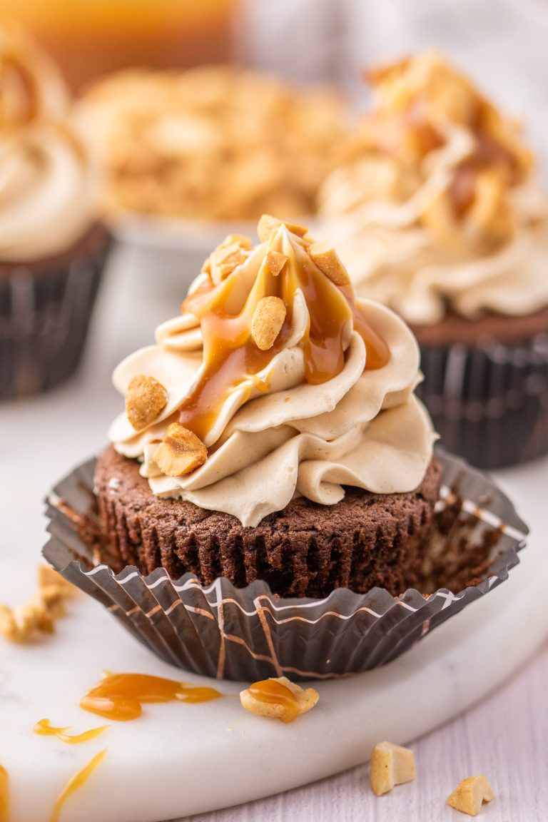 Snickers Cupcakes - A Classic Twist