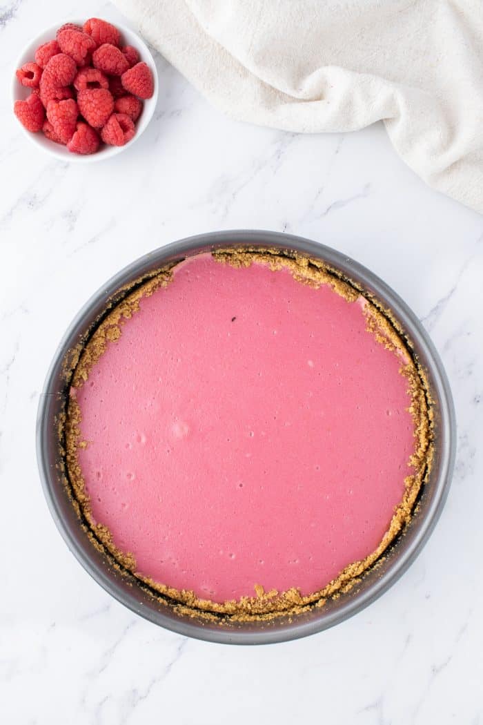 Raspberry Cheesecake - A Classic Twist
