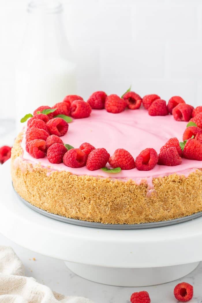 Raspberry Cheesecake - A Classic Twist
