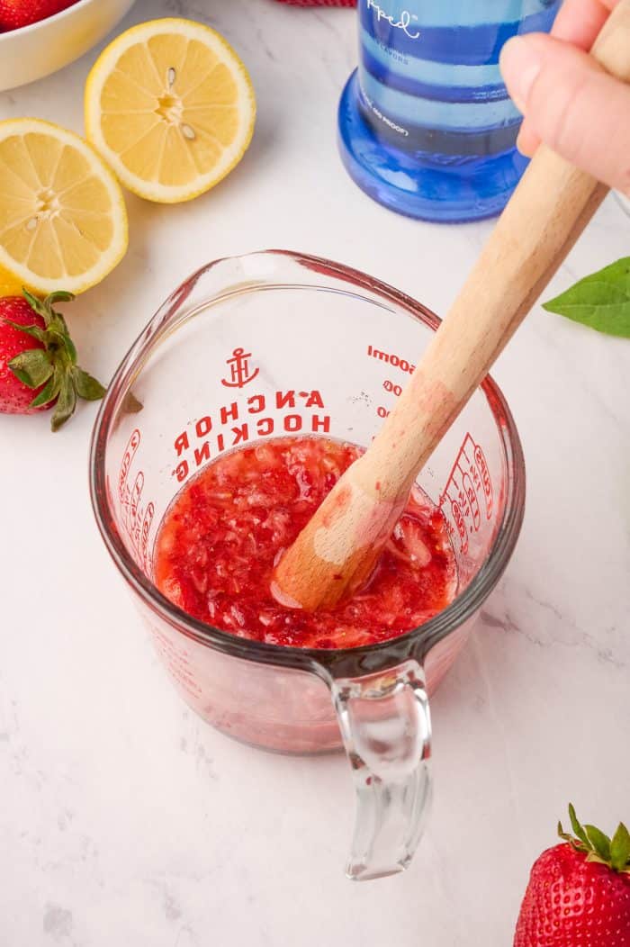 Strawberry Basil Sparkler - A Classic Twist Strawberry Basil Sparkler - A Classic Twist