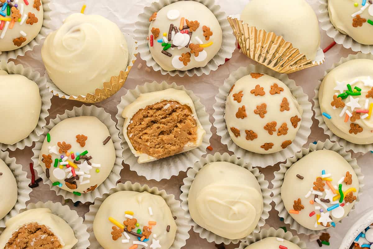 Gingerbread Truffles - A Classic Twist