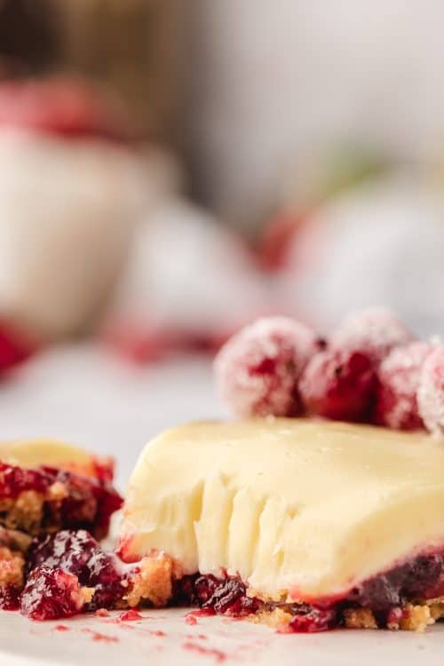 White Chocolate Cranberry Tart - A Classic Twist