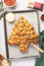 Christmas Tree Pull Apart Bread - A Classic Twist