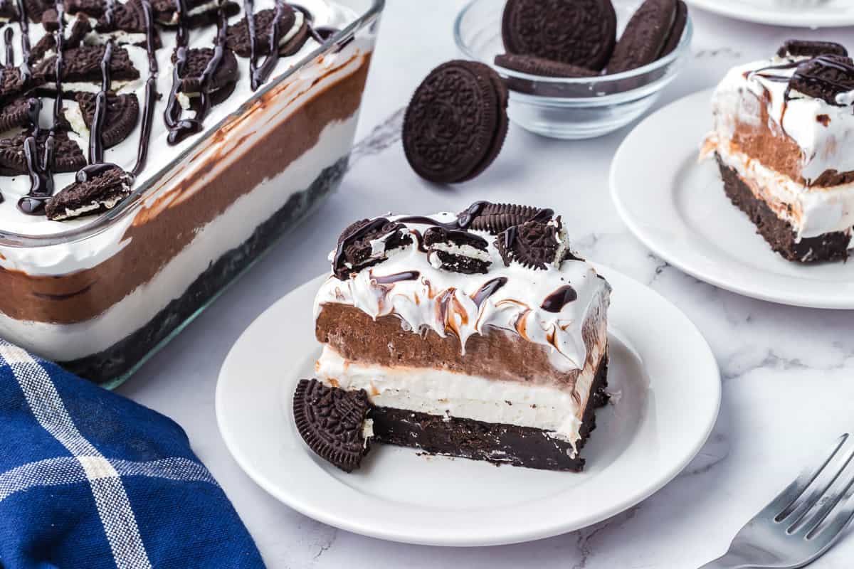 No Bake Oreo Layer Dessert - A Classic Twist