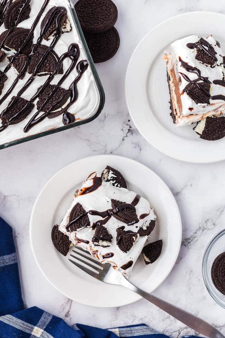 No Bake Oreo Layer Dessert - A Classic Twist