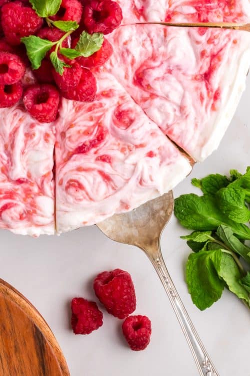 No Bake Raspberry Lemon Cheesecake - A Classic Twist