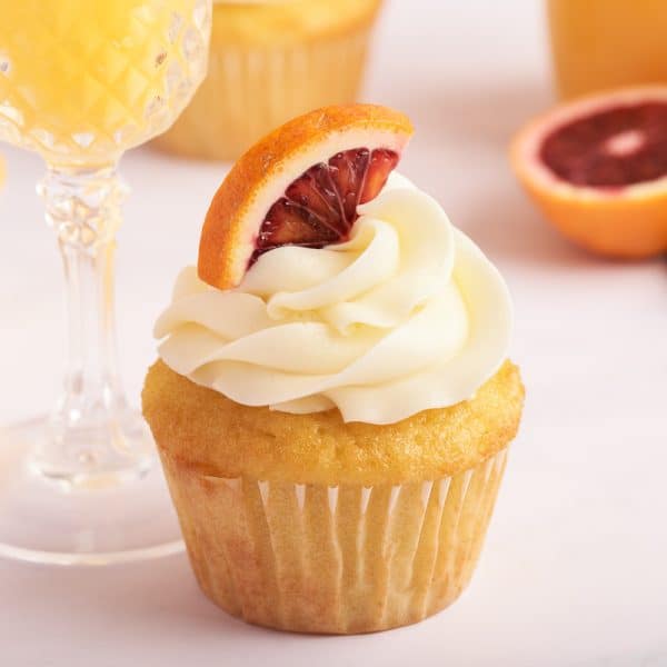 Mimosa Cupcakes - A Classic Twist