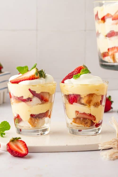 Strawberry Trifle - A Classic Twist