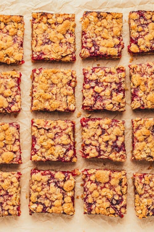 Raspberry Crumble Bars - A Classic Twist