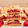 Raspberry Crumble Bars - A Classic Twist